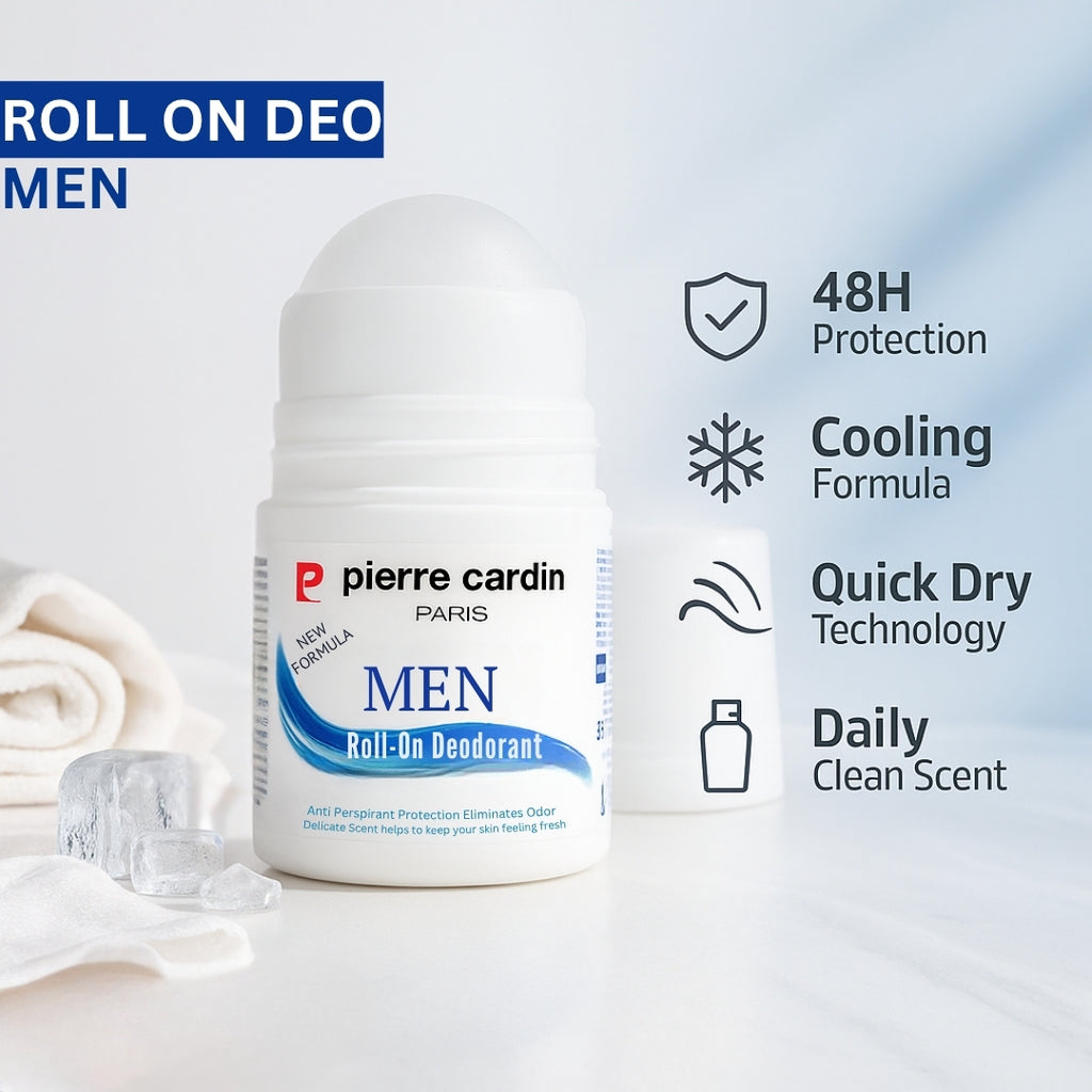 Best Roll On Deodorant For Men 50ml Price in Pakistan at Pierre Cardin ...